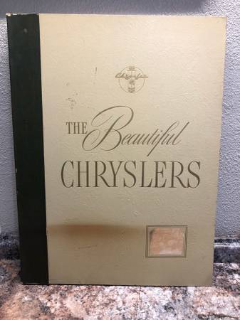 Interesting Chrysler Dealer Books | For C Bodies Only Classic Mopar Forum
