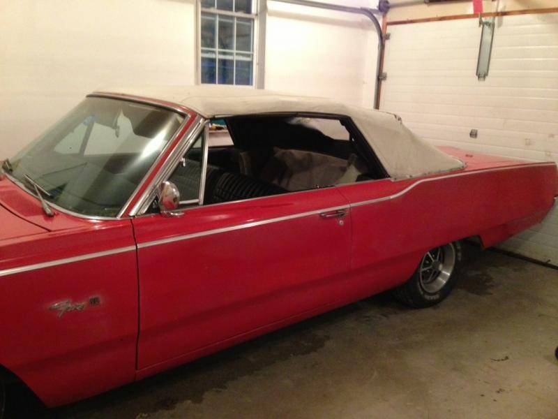 67 Fury III Convertible ....13k original miles....for sale soon...help ...