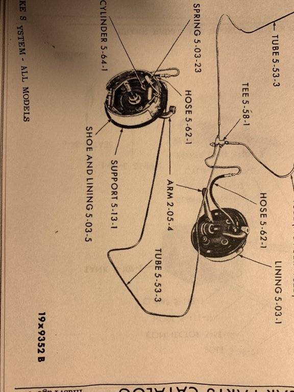 66 Chrysler front brake hard line routing | For C Bodies Only Classic ...