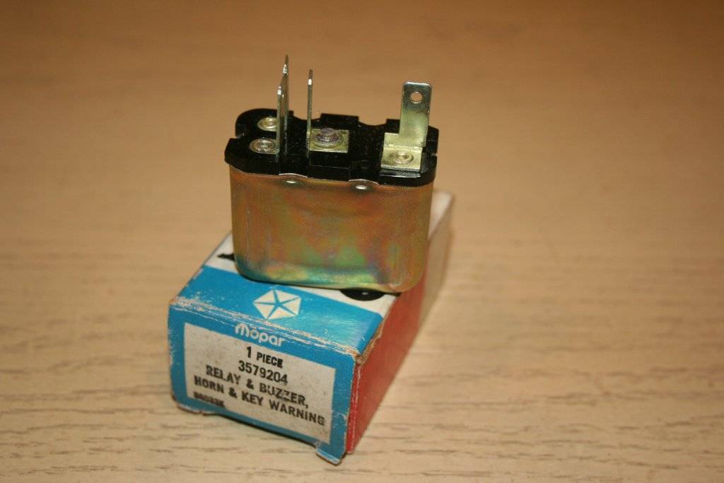 For Sale - NOS KEY IN BUZZER RELAY | For C Bodies Only Classic Mopar Forum