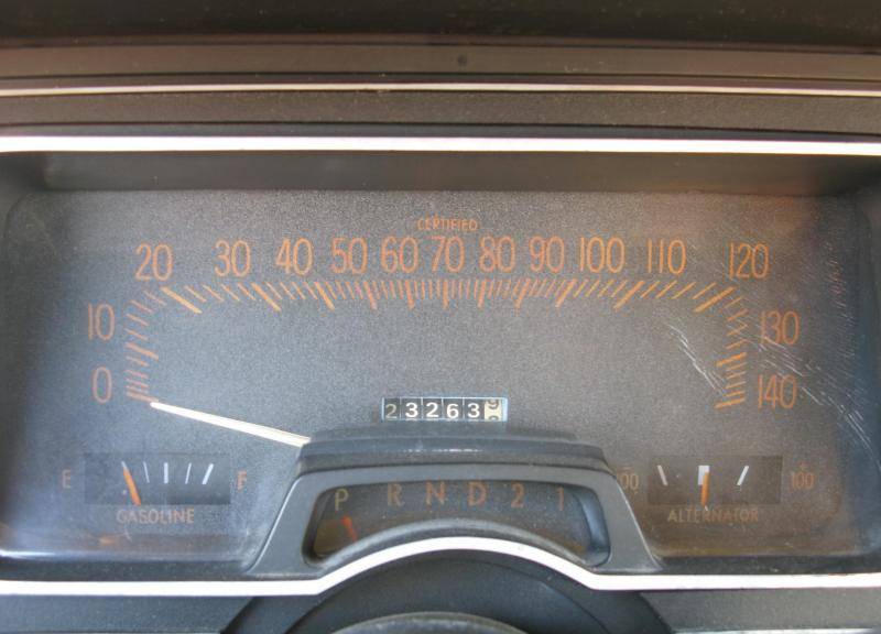 For Sale - 1974-1977 Certified 140 MPH Police Speedometer | For C ...
