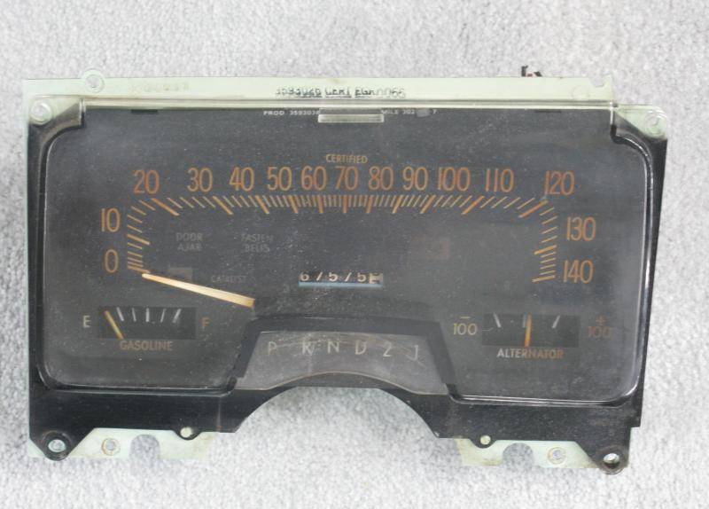 For Sale - 1974-1977 Certified 140 MPH Police Speedometer | For C ...
