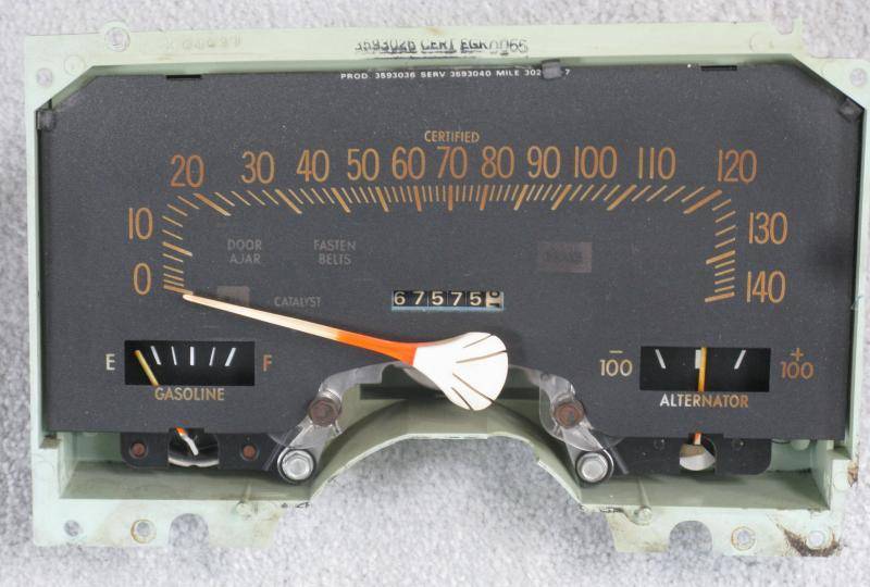 For Sale - 1974-1977 Certified 140 MPH Police Speedometer | For C ...